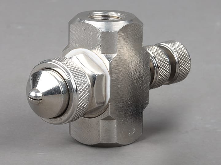 Boquilla de atomización de aire ajustable de dos fluidos - Boquillas de pulverización CYCO