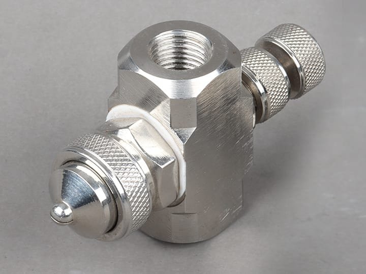 Boquilla de atomización de aire ajustable de dos fluidos - Boquillas de pulverización CYCO